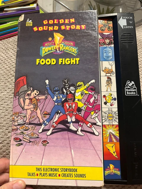 *GOLDEN SOUND STORY* Mighty Morphin Power Rangers ( FOOD FIGHT ...