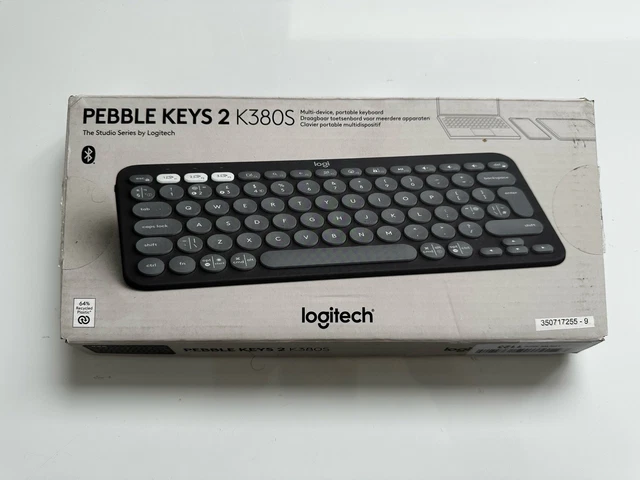 FAULTY - LOGITECH Pebble Keys 2 K380s Bluetooth Keyboard - Tonal ...