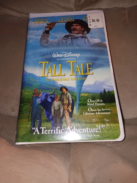TALL TALE: THE Unbelievable Adventure Walt Disney (VHS, 1996) Factory ...
