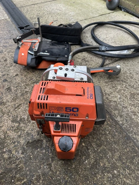 HUSQVARNA PS50 HYDRAULIC Pole Saw Pole Pruner Backpack Vintage £260.72 ...