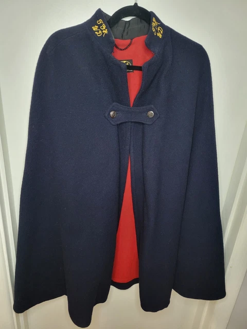 WWII CANADIAN NURSES Cape Cloak Lac-Mac Made In London Canada Cosplay ...