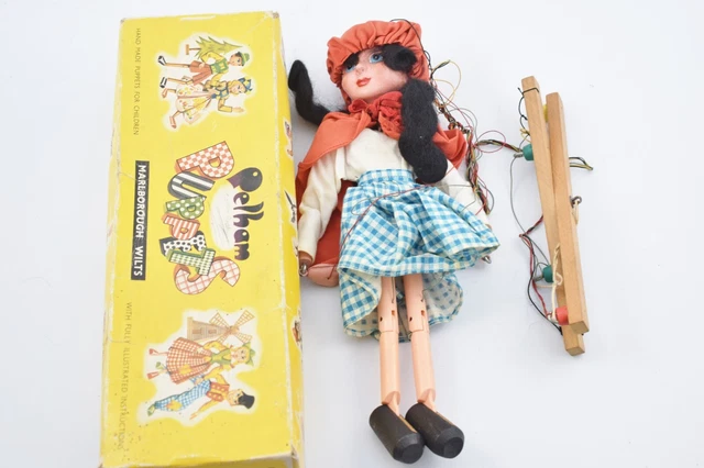 VINTAGE 'LITTLE RED Riding Hood' Pelham Puppets - in original box - See ...