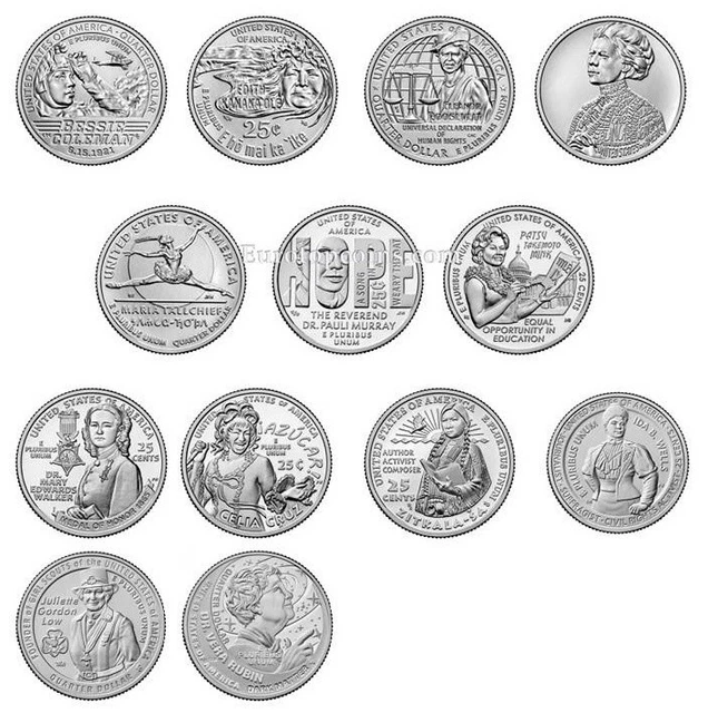 #RM# QUARTER DOLLAR Usa (2023-2025) - All Pieces - Please Choose £3.59 ...