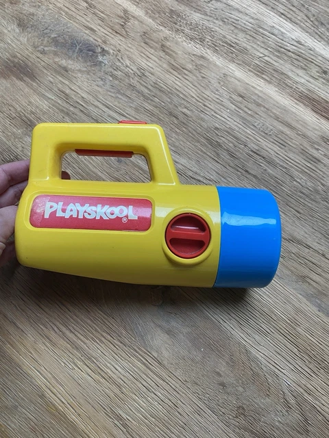 PLAYSKOOL VINTAGE TORCH Flashlight Light-Up Toy untested £11.12 ...