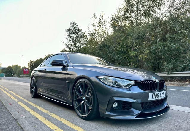 BMW 435D XDRIVE M Sport Automatic Coupe 4WD 4x4 Grey Red Leather ...