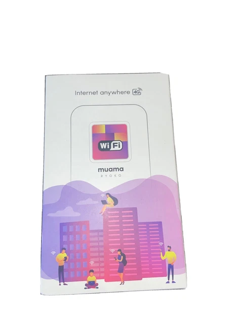 MUAMA RYOKO MOBILE Broadband Portable Wireless WiFi Router 4G-LTE - NO ...