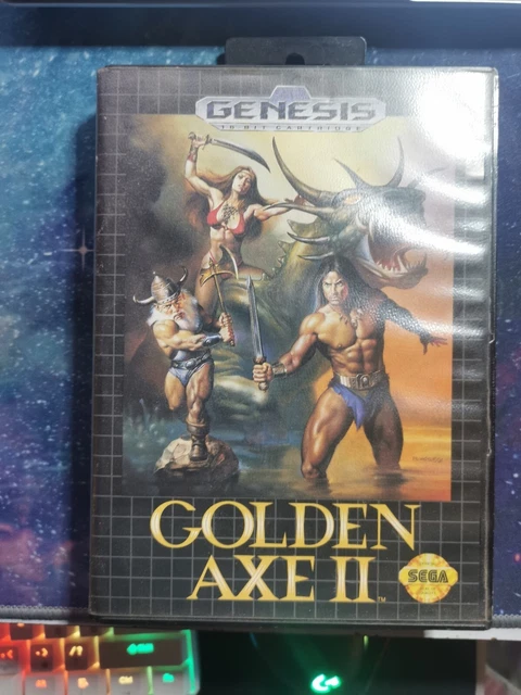 GOLDEN AXE 2 II SEGA MEGA DRIVE/Genesis Side Scrolling Beat Em Up ...