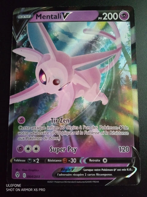 CARTE POKEMON MENTALI V 064/203 Eb07 Nm Fr EUR 4,49 - PicClick FR