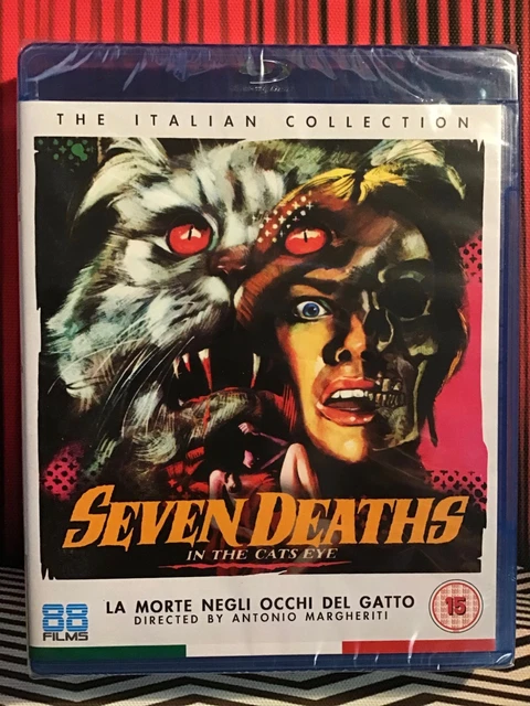 SEVEN DEATHS IN THE CATS EYE *NEW/Sealed* Blu-ray. 88 Films Italian ...