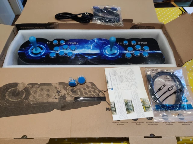 PANDORA RETRO ARCADE console with double arcade stick £70.00 - PicClick UK