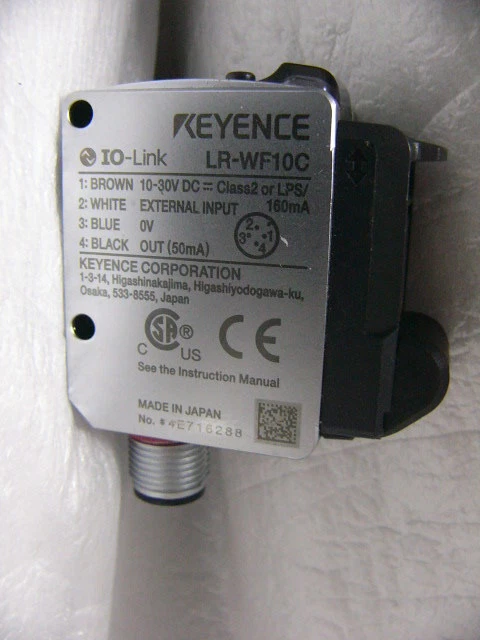 KEYENCE LR-WF10C FIBER Full Spectrum Laser Sensor with Built-in ...
