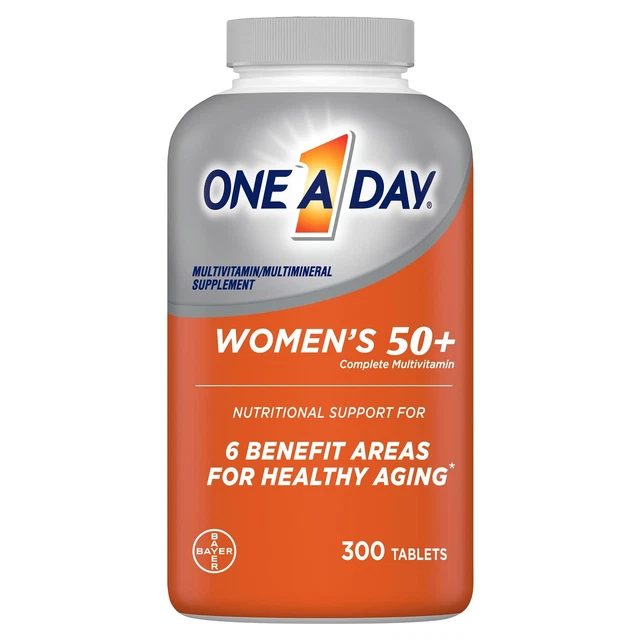 ONE A DAY Women's 50+ Multivitamin, 300 Tablets, EU SELLER £79.98 ...