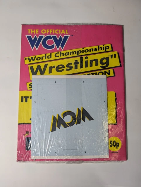 WCW WRESTLING ALBUM Adesivo Completo NUOVO E SIGILLATO EUR 46,70 ...