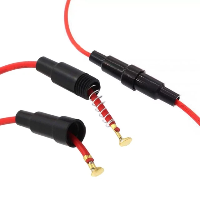 PORTE-FUSIBLE TYPE VIS de haute qualit pour fusibles en ligne 5 x 20 mm ...