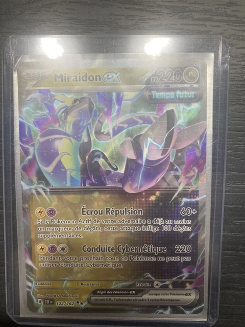 CARTE POKÉMON : Miraidon EX Ultra Rare Forces Temporelles Near Mint 122 ...