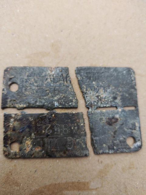 GERMAN WW2 PRISONER Of War Stalag VIIIC Sagan Identity Tag £20.00 ...