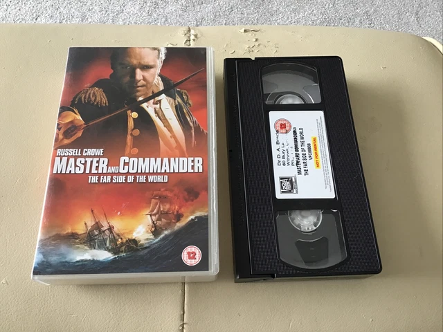 MASTER & COMMANDER Starring Russell Crowe - VHS Video Movie Cassette ...