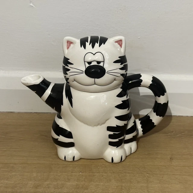 VINTAGE GARFIELD BLACK & White Novelty Fat Cat Woolworths? Ceramic ...