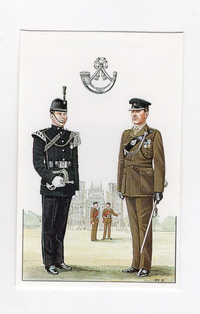 ARMY UNIFORMS TRADE Card. #12 The Light Infantry Bugle EUR 5,05 ...