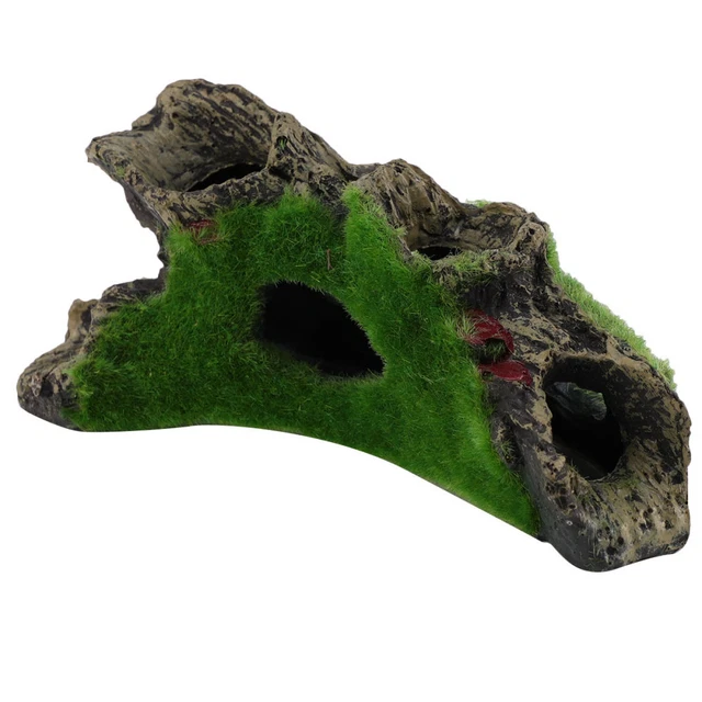 AQUARIUM ORNEMENT EN Bois Aquarium Refuge Grotte Fish Tank Bois Arbre ...