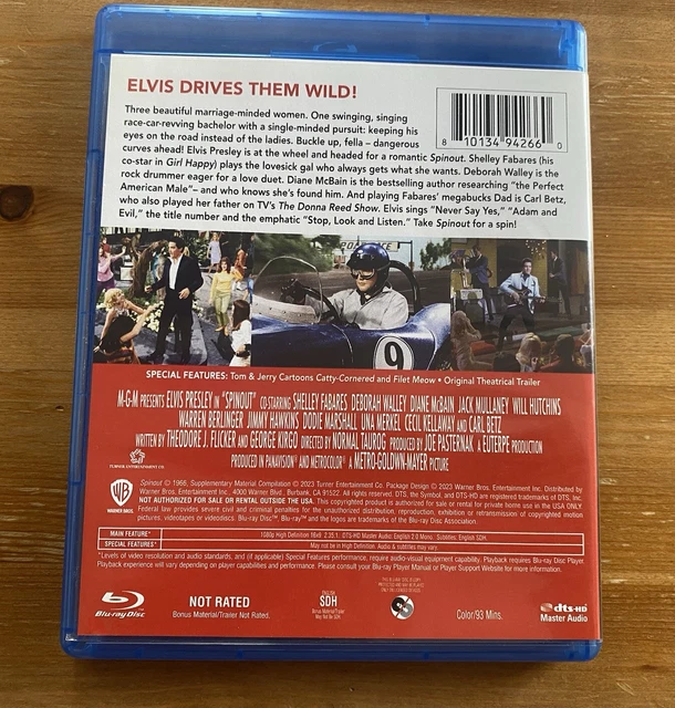 ELVIS PRESLEY- BLU Ray „Spinout“ EUR 25,00 - PicClick DE