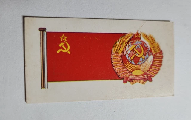 FLAGS AND EMBLEMS Of The World Brooke Bond card - # 38 - free post ...