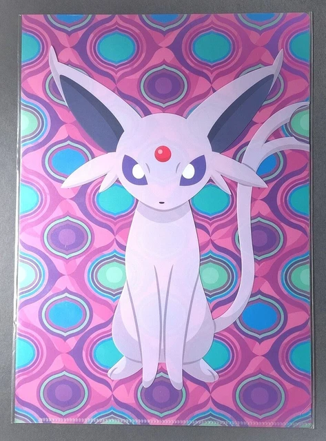 Espeon Pokemon Center Clear File Japonais Nintendo Du Japon F S Eur 25