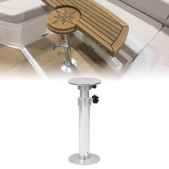 TELESCOPIC REMOVABLE TABLE Leg Campervan & Caravan Table Pedestal ...