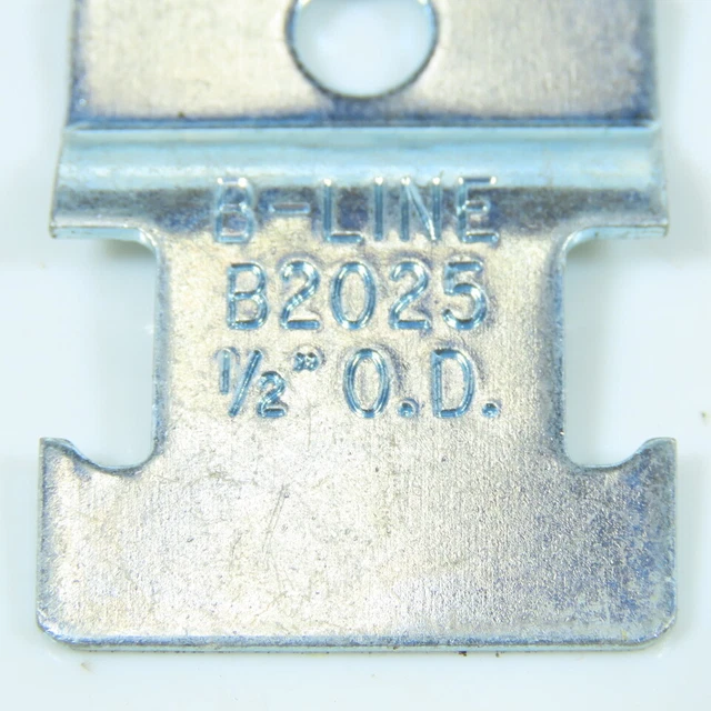 B-LINE B2025 1/2& OD Rigid Steel Conduit Strut Pipe Clamp Lot of 78 $80 ...