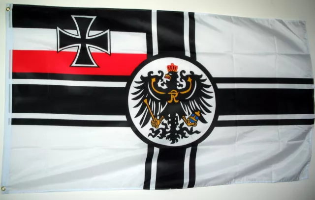 XXL RKF REICHSKRIEGSFAHNE Flagge Fahne 2,50x1,50 Deutsches Reich Fahnen ...