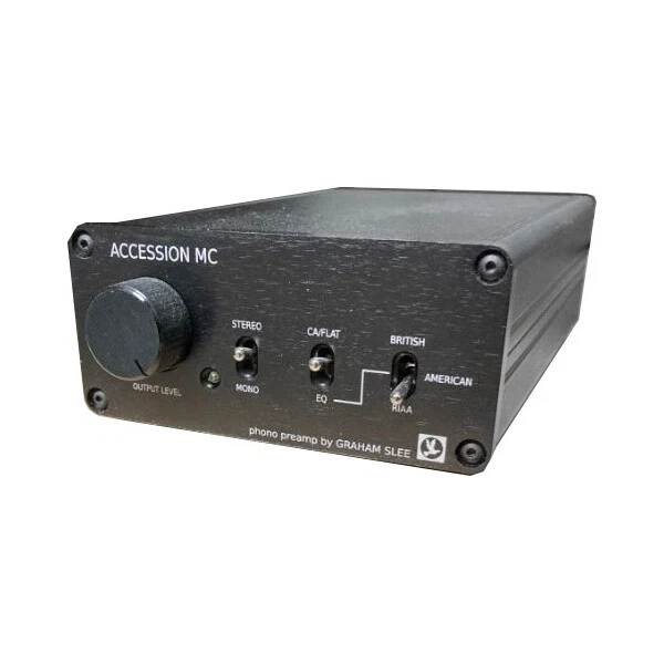 GRAHAM SLEE ACCESSION Phono Amplificateur MC Noir Avec PSU1 Enigma ...