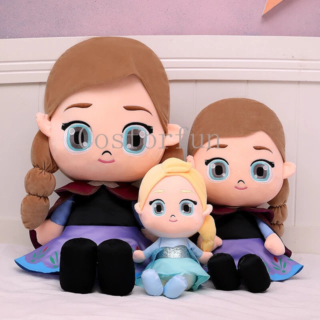 30/40/50/70CM DISNEY ELSA Anna Plush Toys Queen Elsa Anna Stuffed Doll Toy Gifts $23.89 ...