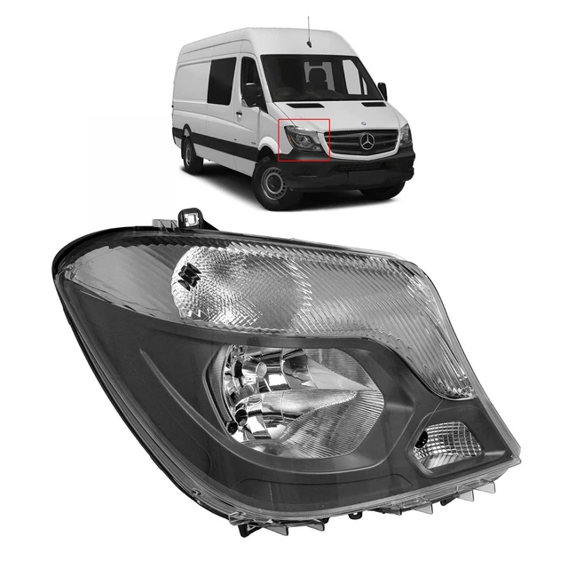 SCHEINWERFER RECHTS FÜR Mercedes Sprinter W906 2014-2019 H7 / H7 AYFAR ...