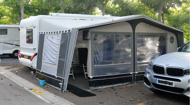 ISABELLA AMBASSADOR SEED full Caravan Awning size 962cm G18 frame £795. ...