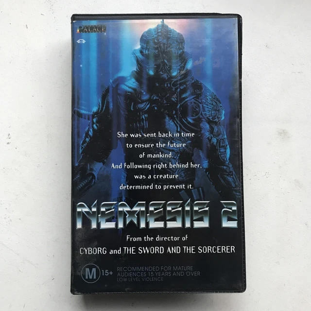 NEMESIS 2 - Movie VHS Video Tape Palace Entertainment Clamshell Big Box EUR 26,65 - PicClick FR
