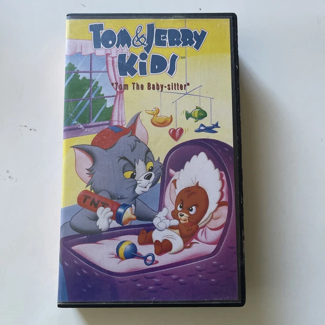 TOM AND JERRY KIDS VHS Tom The Baby-sitter Video Kids £24.17 - PicClick UK