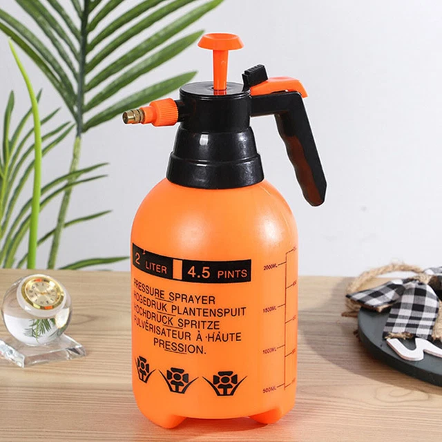 FR 2L HANDHELD Pressure Spray Bottles with Adjustable Nozzle Lawn and ...