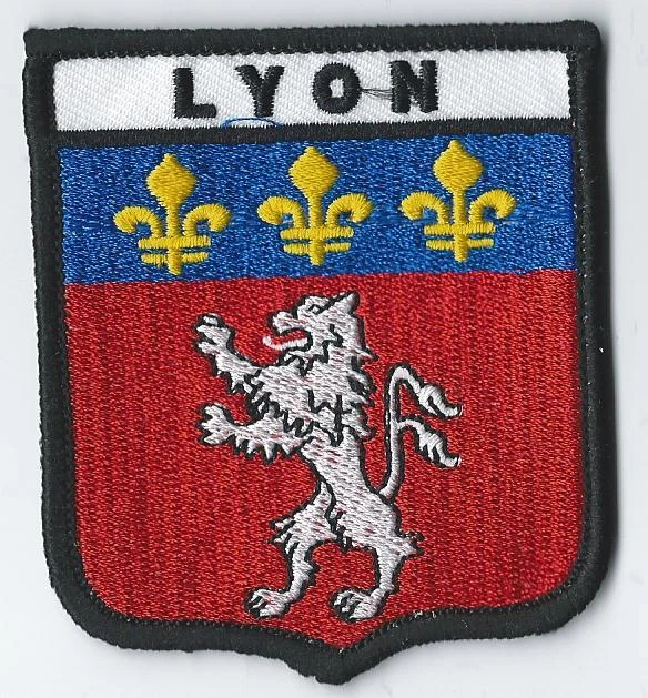 LYON FRANZÖSISCHES FRANKREICH DES MONDEPAVILLONS WREST AUFNÄHER ...