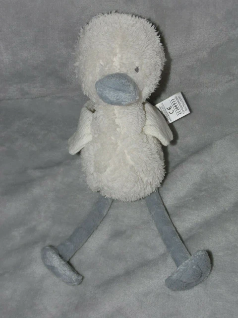 MARKS AND SPENCER white chick soft toy M&S grey duck 21286933 £12.95 ...