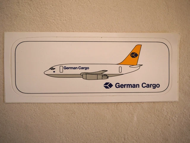 GERMAN CARGO - Lufthansa- Aufkleber Sticker Boeing B737 EUR 2,00 ...