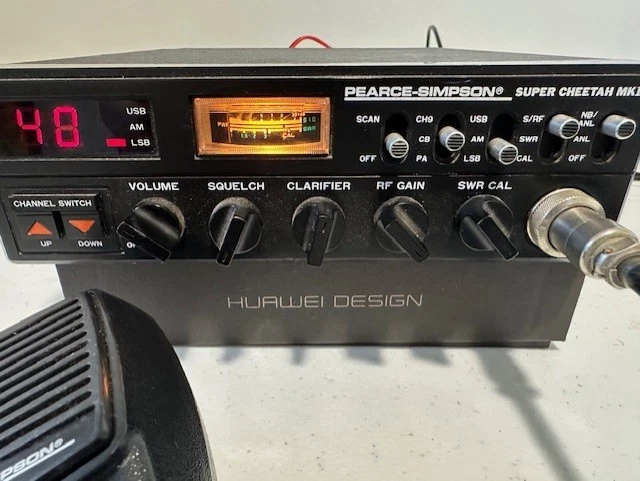 PEARCE SIMPSON SUPER Cheetah Mark 3 Am Ssb 40 Channel Cb Radio Works ...