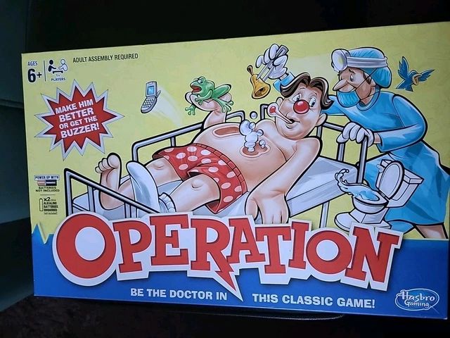 OPERATION GAME - The Classic Game! by Hasbro Gaming 2104 (6yrs ...