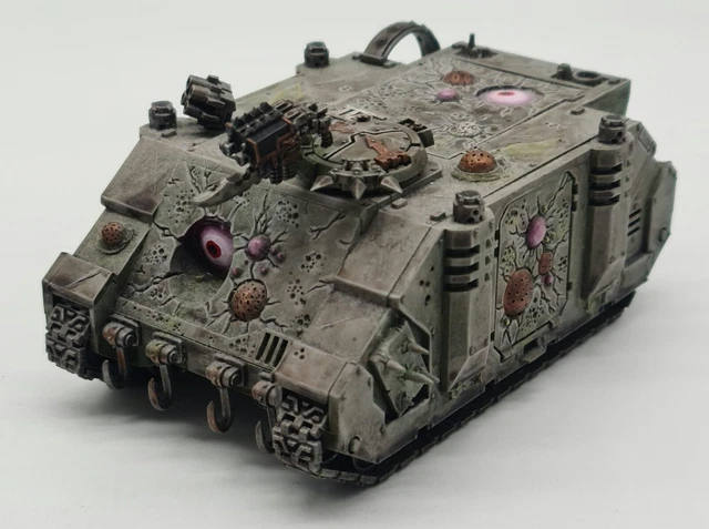 RHINO DEATH GUARD Nurgle Warhammer 40K Umbau professionale dipinto EUR ...