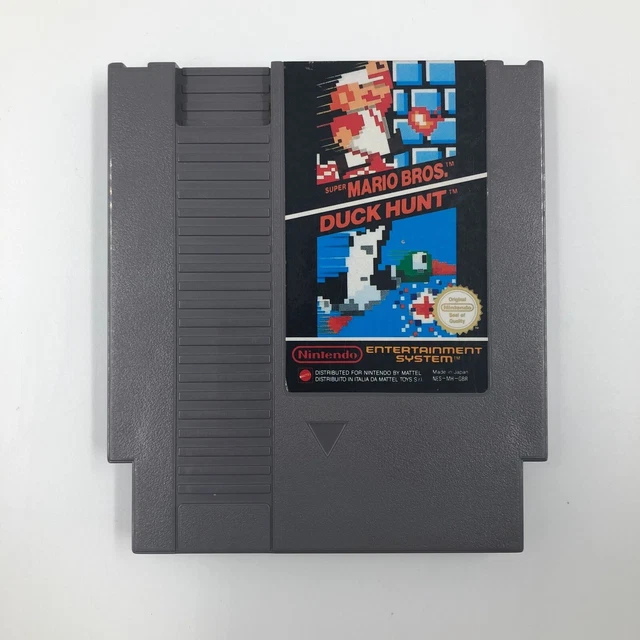 SUPER MARIO BROS / Duck Hunt Nintendo Entertainment System NES Game PAL ...