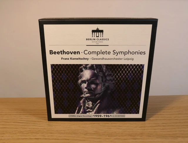 BEETHOVEN COMPLETE SYMPHONIES Franz Konwitschny 1959-1961 Berlin ...