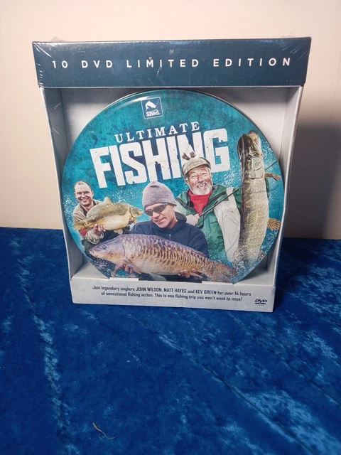 ULTIMATE FISHING LIMITED Edition 10 DVD Set In Tin New And Sealed John ...