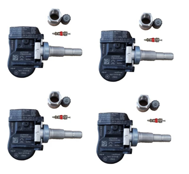 RANGE ROVER EVOQUE TPMS Valves 433Mhz setTyre Pressure Monitoring ...