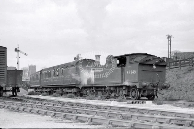 PHOTO BR BRITISH Railways Steam Locomotive Class G5 67345 at Bedale £1. ...