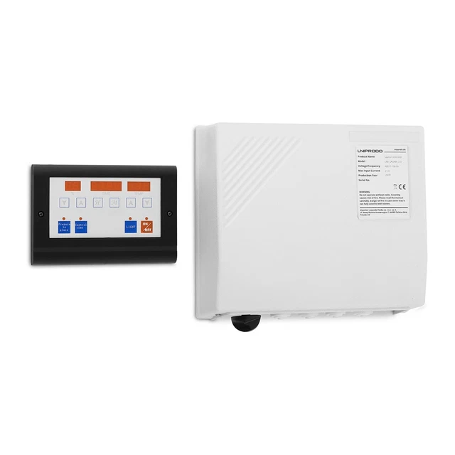 SAUNASTEUERUNG SAUNASTEUERGERÄT SAUNA Steuergerät Sauna Controller 400V ...