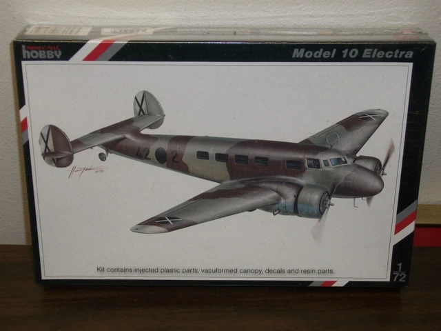 SPECIAL HOBBY 1/72 Scale Lockheed Model 10 Electra - Factory Sealed £74 ...